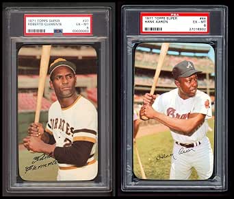 Amazon.com: 1971 Topps Baseball Super Complete Set (Baseball Set) NM ...