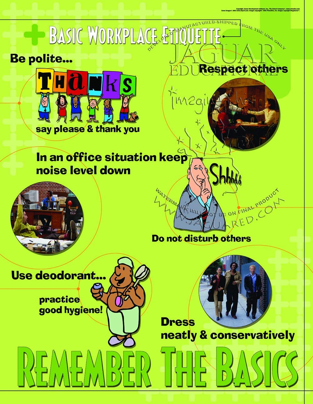 Office Etiquette Poster Mastering The Art Of Workplace Etiquette | PDF
