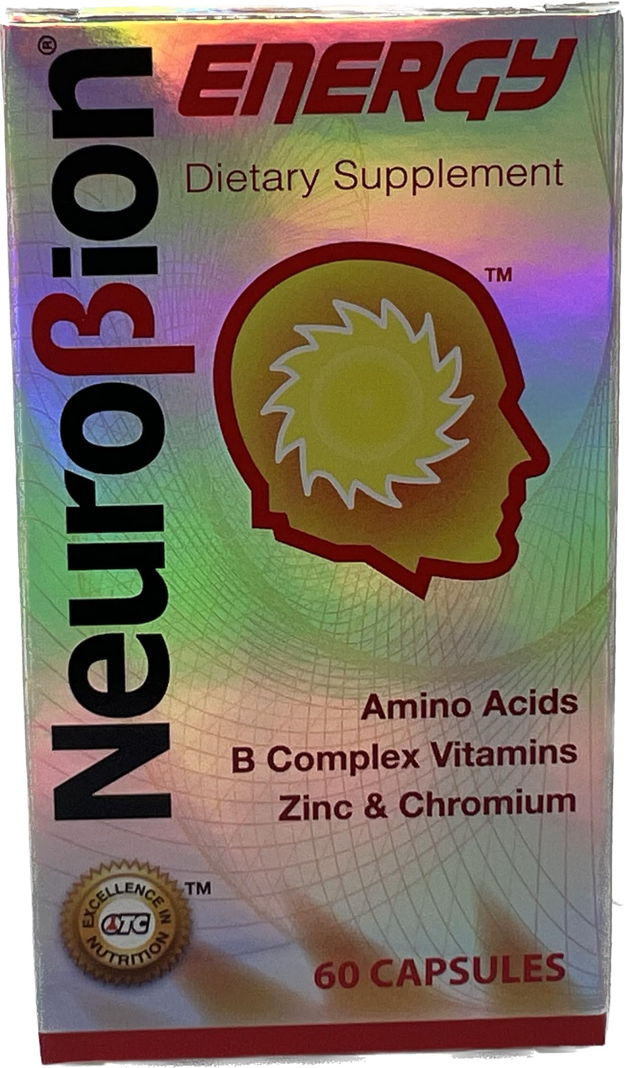 Amazon.com: 60 Caps Neurobion Energy - Amino Acids Vitamin B1 B2 B6 B12 ...