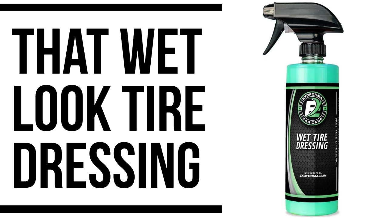 Watch Exoforma Wet Tire Dressing Review on Amazon Live