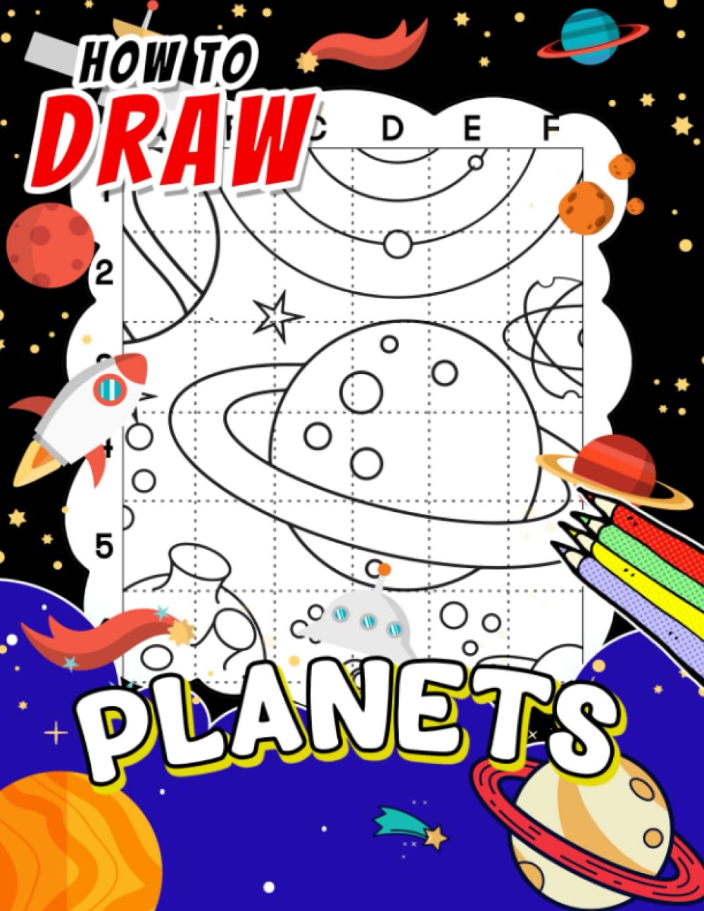 How To Draw Planets: Discover The Beauty Of Astrology With 40 Step By ...
