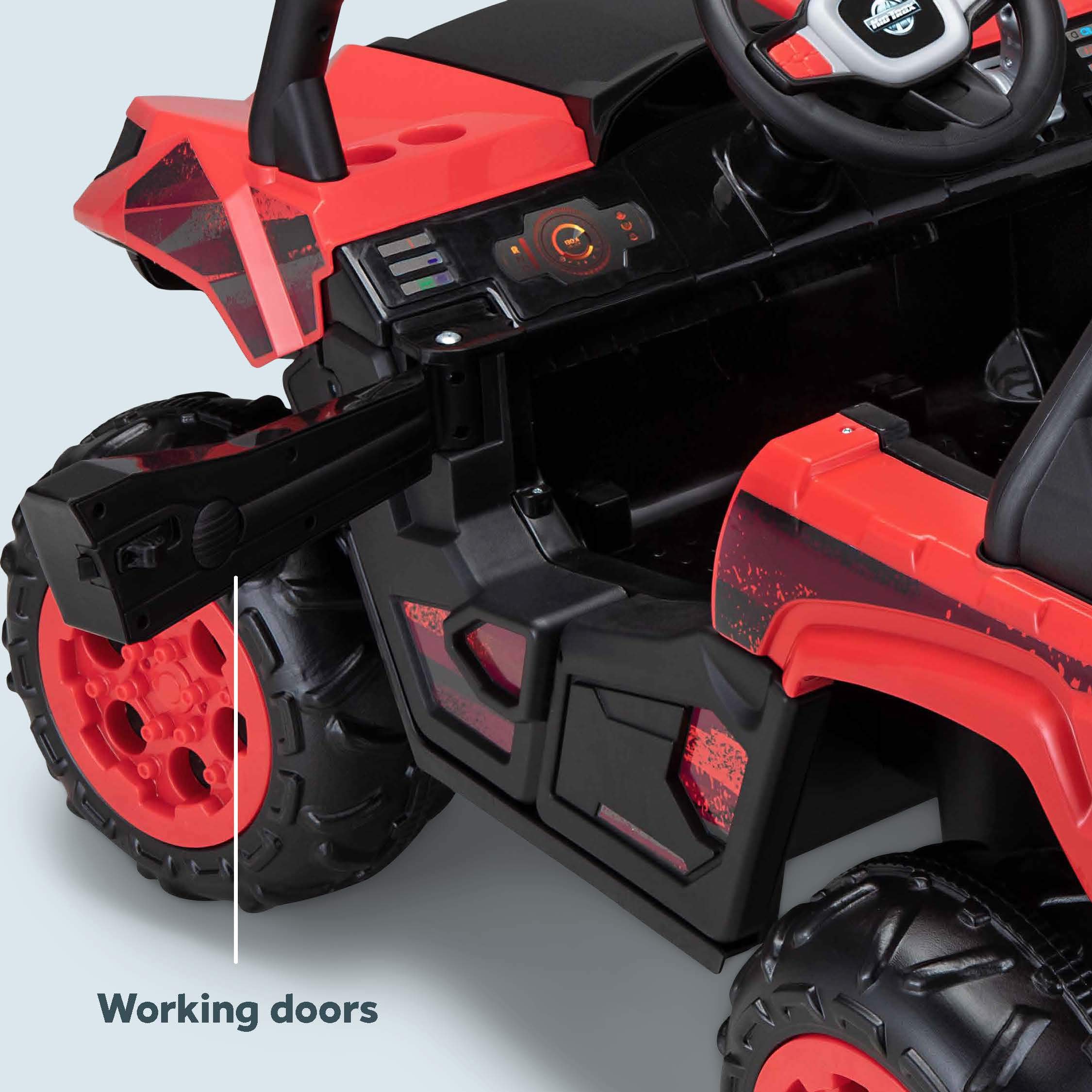 Kid Trax Toddler UTV Electric Ride-On Toy, Kids 3-5 Years Old, 6 Volt ...