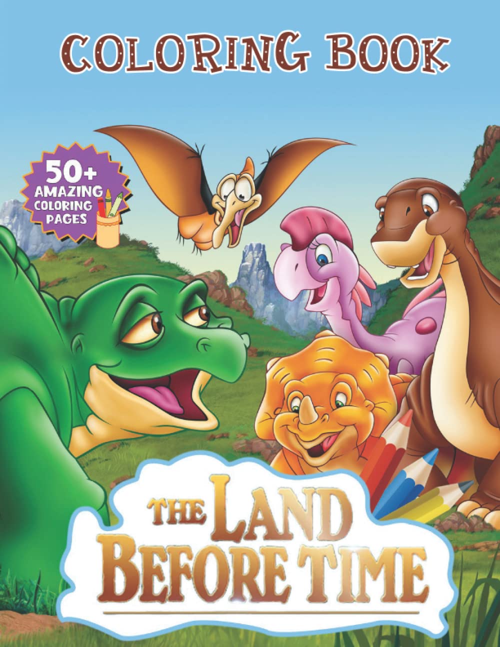 Buy Lánd Before Time Coloring Book: The Lánd Before Time Book Featuring ...