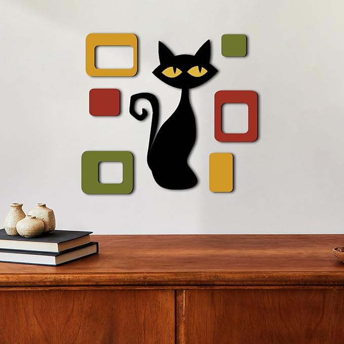 Amazon.com: Liveinurban 4PCS Mid Century Modern Wall Decorative Panel ...