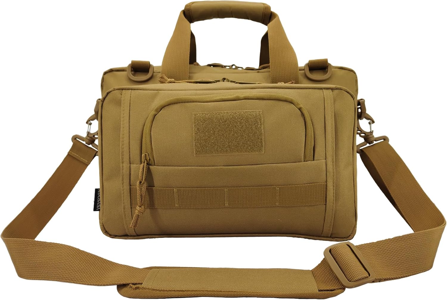 Amazon.com: ADUSASA Tactical Gun Range Bag for 4 Handguns Ammo, Pistol ...