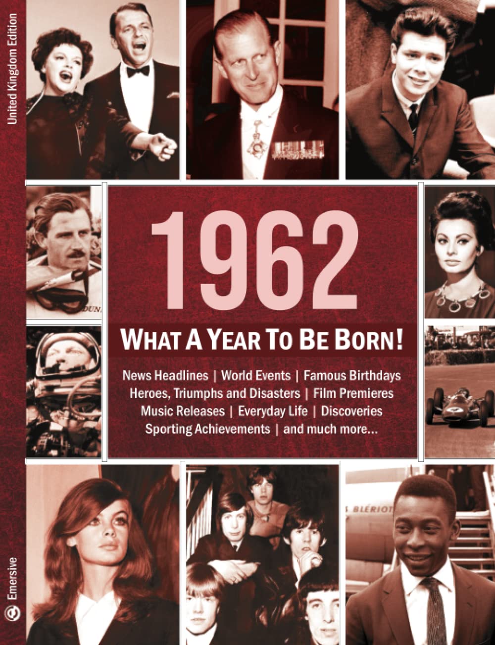 Amazon.com: 1962: What A Year To Be Born!: The Perfect Present for a ...