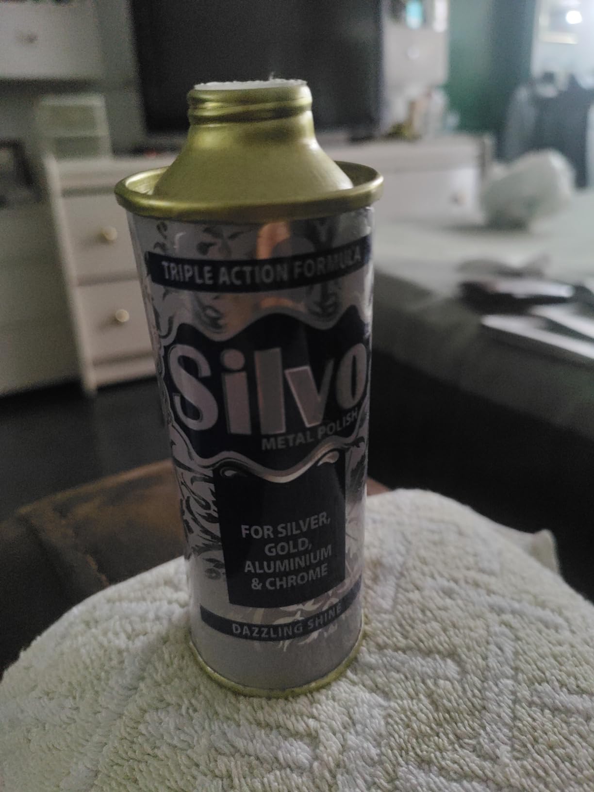 Silvo Metal Polish 100ml | For Silver, Gold, Aluminum & Chrome | Cleans ...