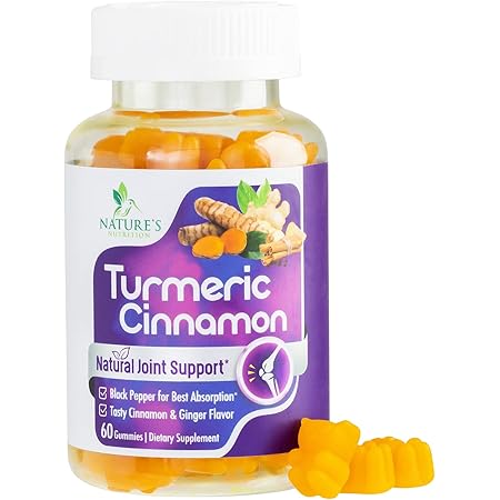 Amazon.com: Turmeric Gummies - Turmeric Curcumin with Black Pepper ...