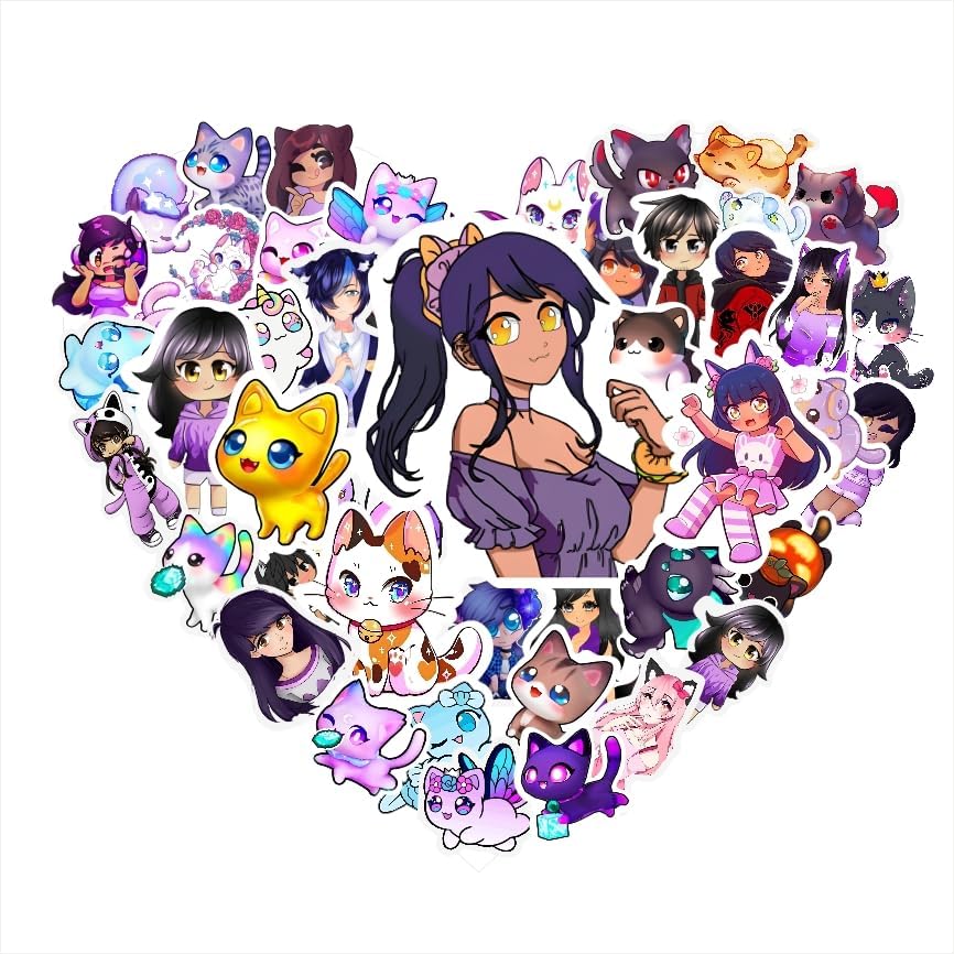 Amazon.com: 88pcs Meemeows Stickers for Water Bottles Birthday Party ...