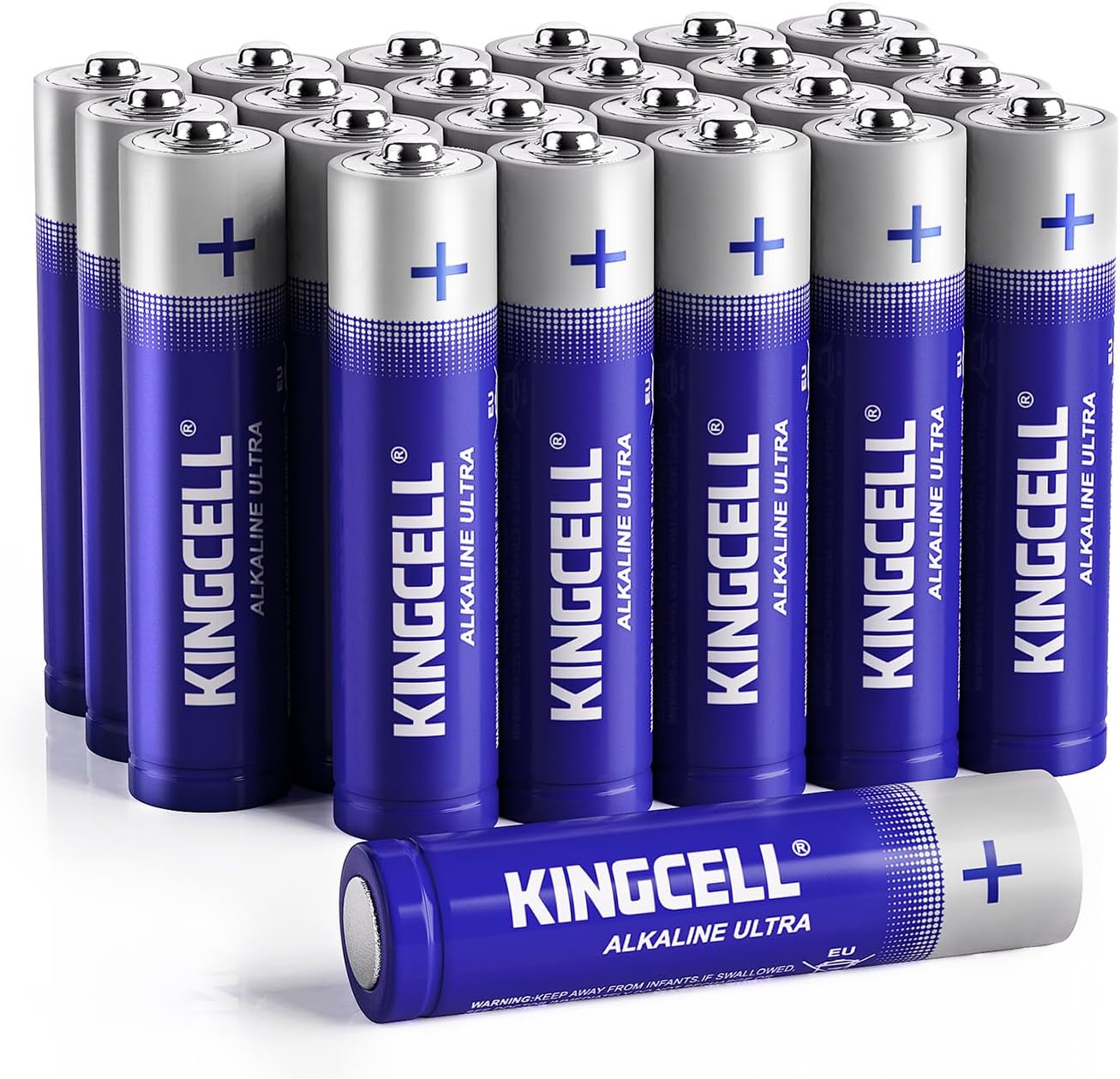 Amazon.com: KINGCELL AAA Batteries 24 Pack, Alkaline Triple AAA ...
