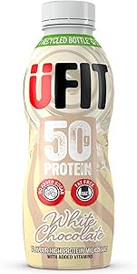 UFIT High Protein Milkshake White Chocolate 8x500ml : Amazon.co.uk: Grocery