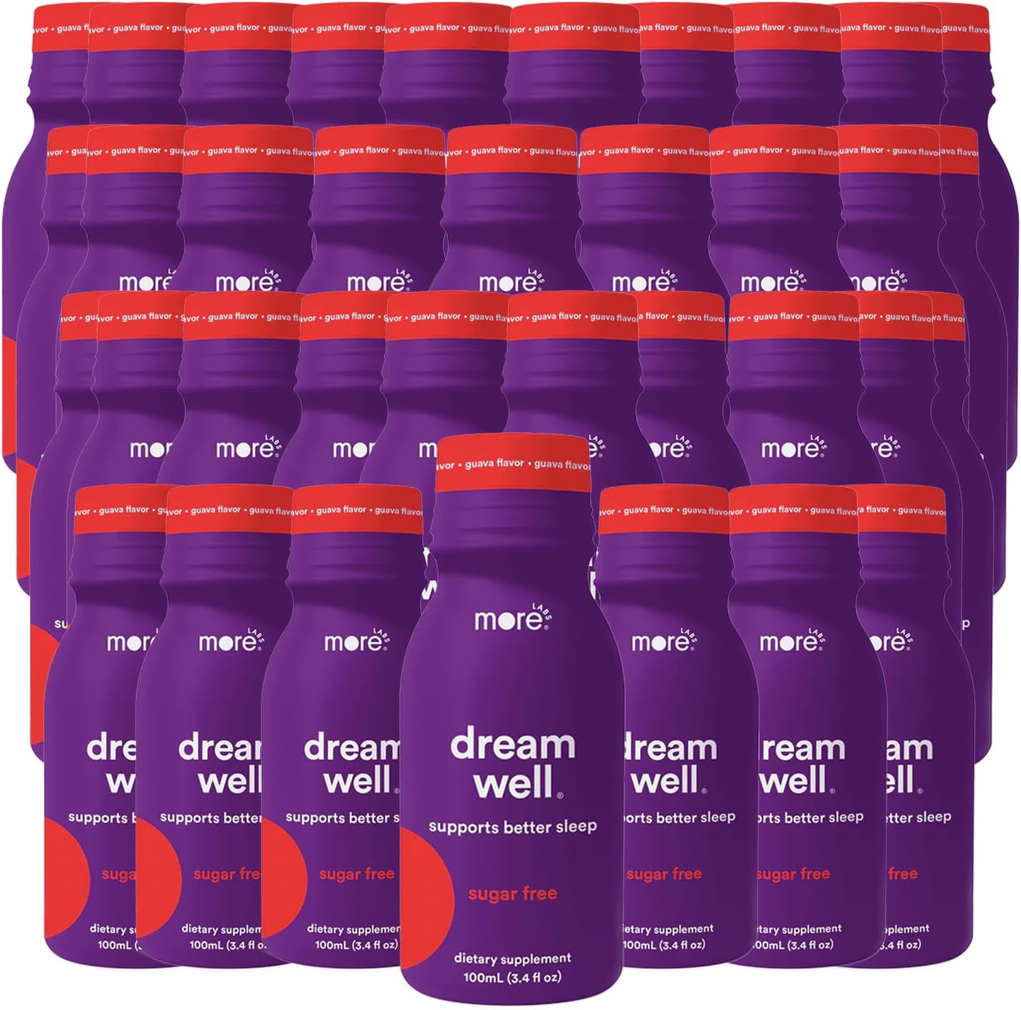 Amazon.com: More Labs Dream Well Holistic Sleep Shot Drink 36 Pack ...