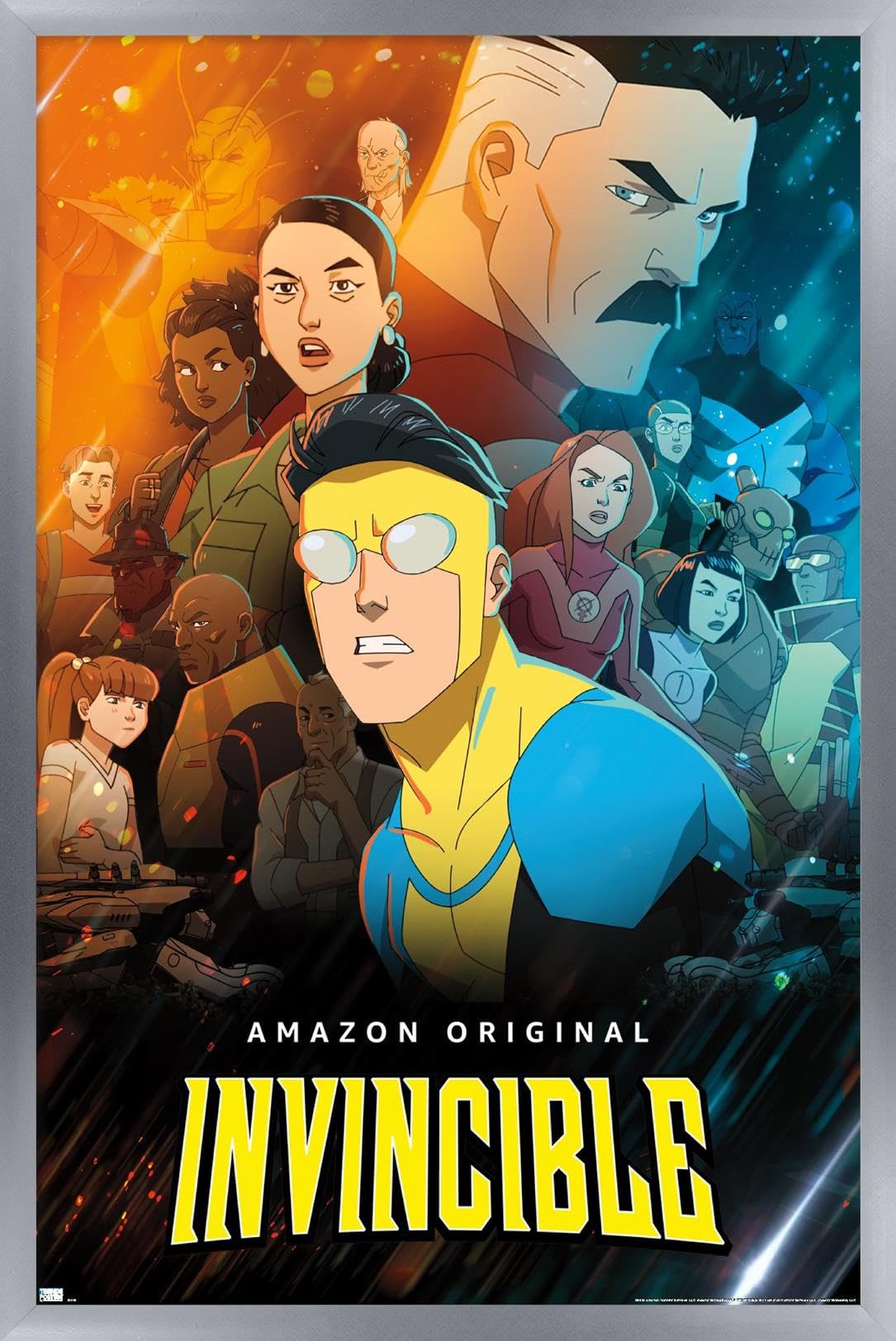 Amazon.com: Trends International Invincible - Group One Sheet Wall ...