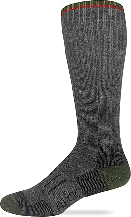 Amazon.com: MUCK Boot Mens Merino Wool Full Cushion Tall Boot Socks 1 ...