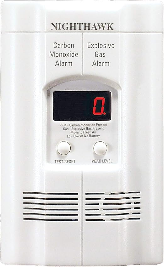 Kidde Carbon Monoxide Detector, Propane, Natural, Methane, & Explosive ...
