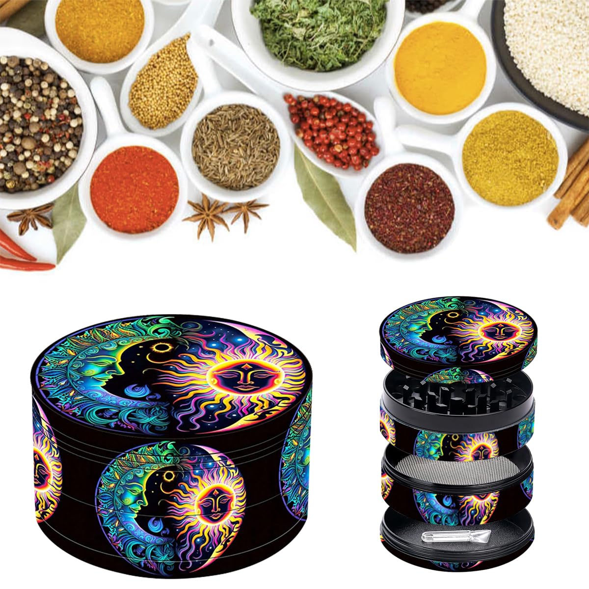 Buy Supvox® Crusher for Weed, Mixer Grinder, Grinder, with Precision ...