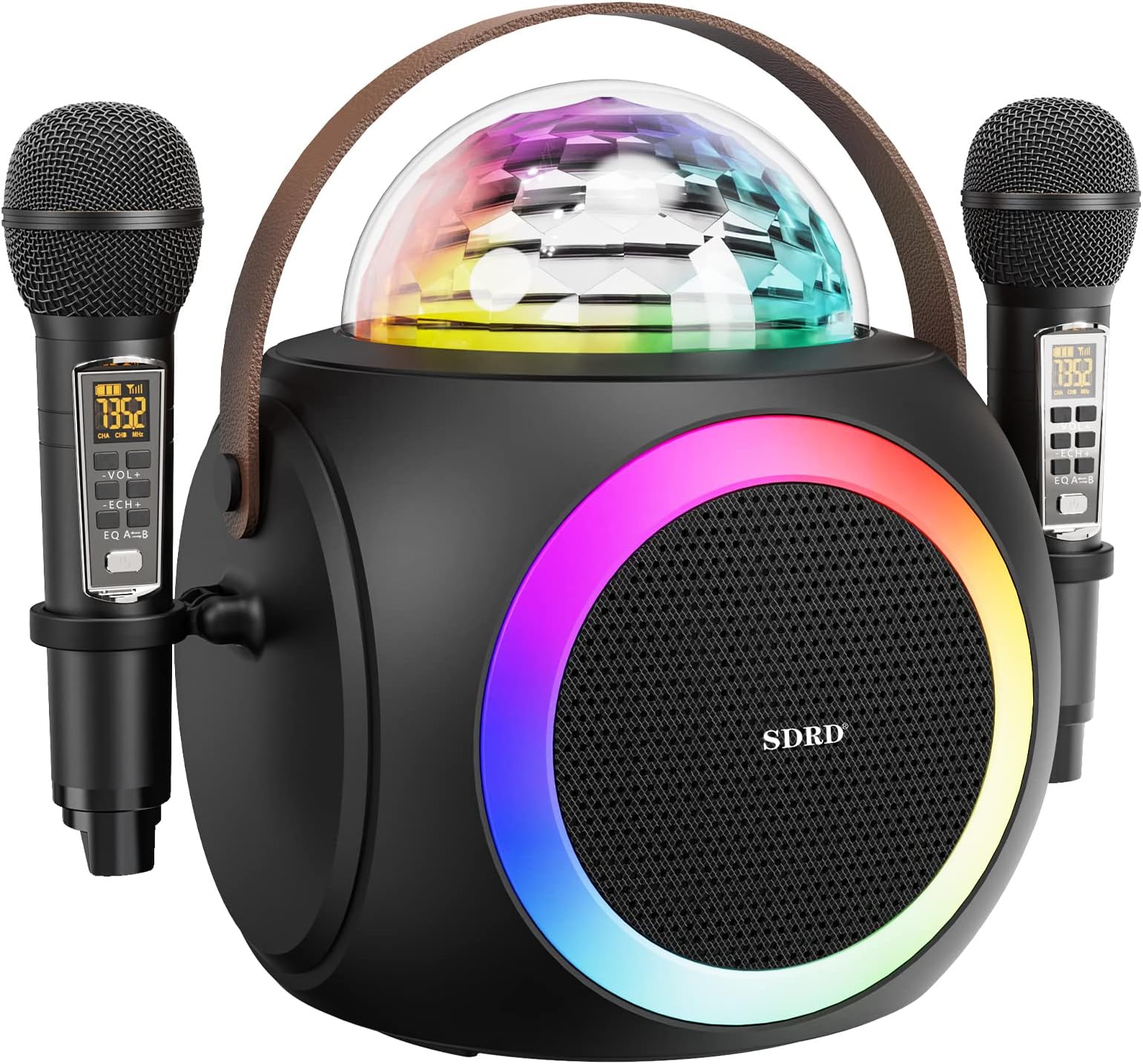 Amazon.com: Karaoke Machine for Adults and Kids, Portable Bluetooth ...
