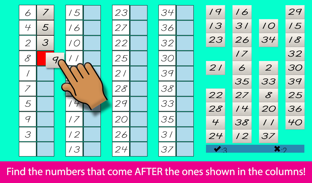 Number Sequencing - What Comes Before, After & In Between? - Montessori ...
