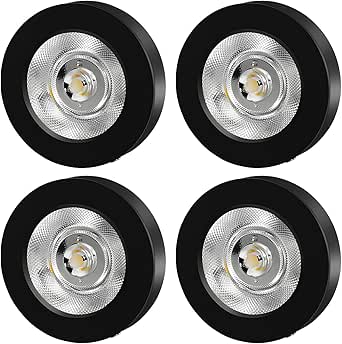 Slim Surface Mount Spotlight Fixture LED Closet Light Fixtures Ceiling ...