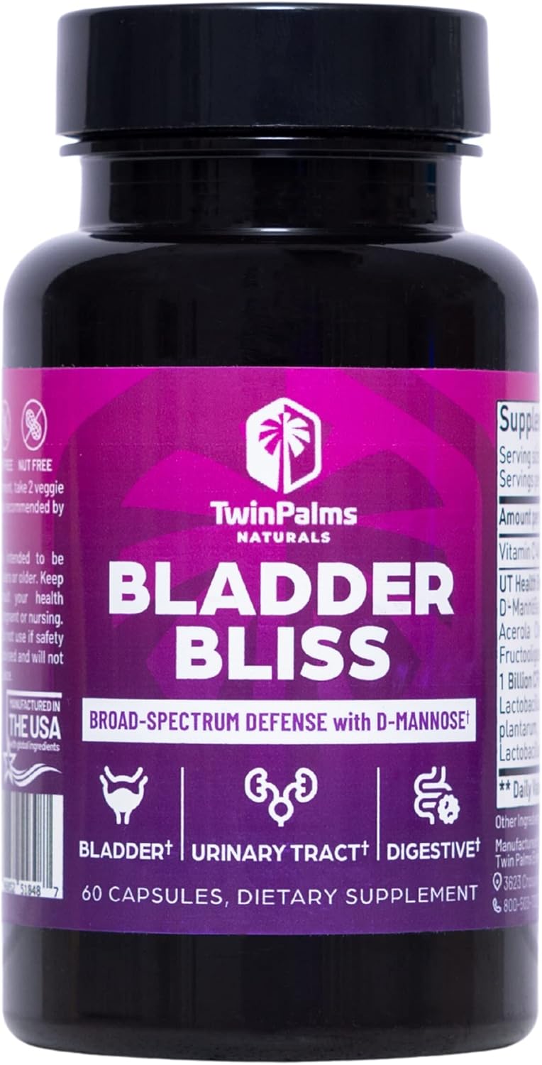 Amazon.com: Bladder Bliss: Advanced Cranberry Supplement & D-Mannose ...
