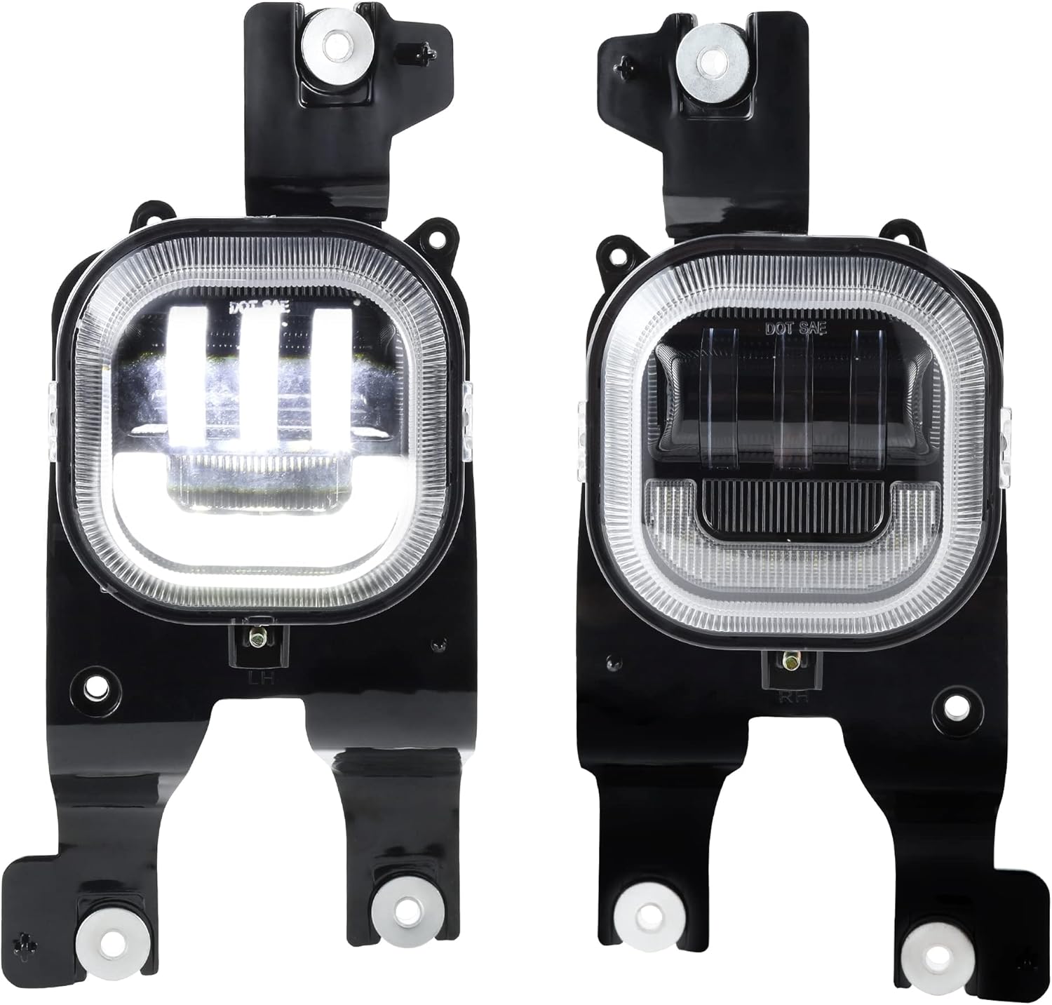 Buy DRFG LED Fog Lights W/DRL for 2008 2009 2010 FORD F250 F350 F450 ...
