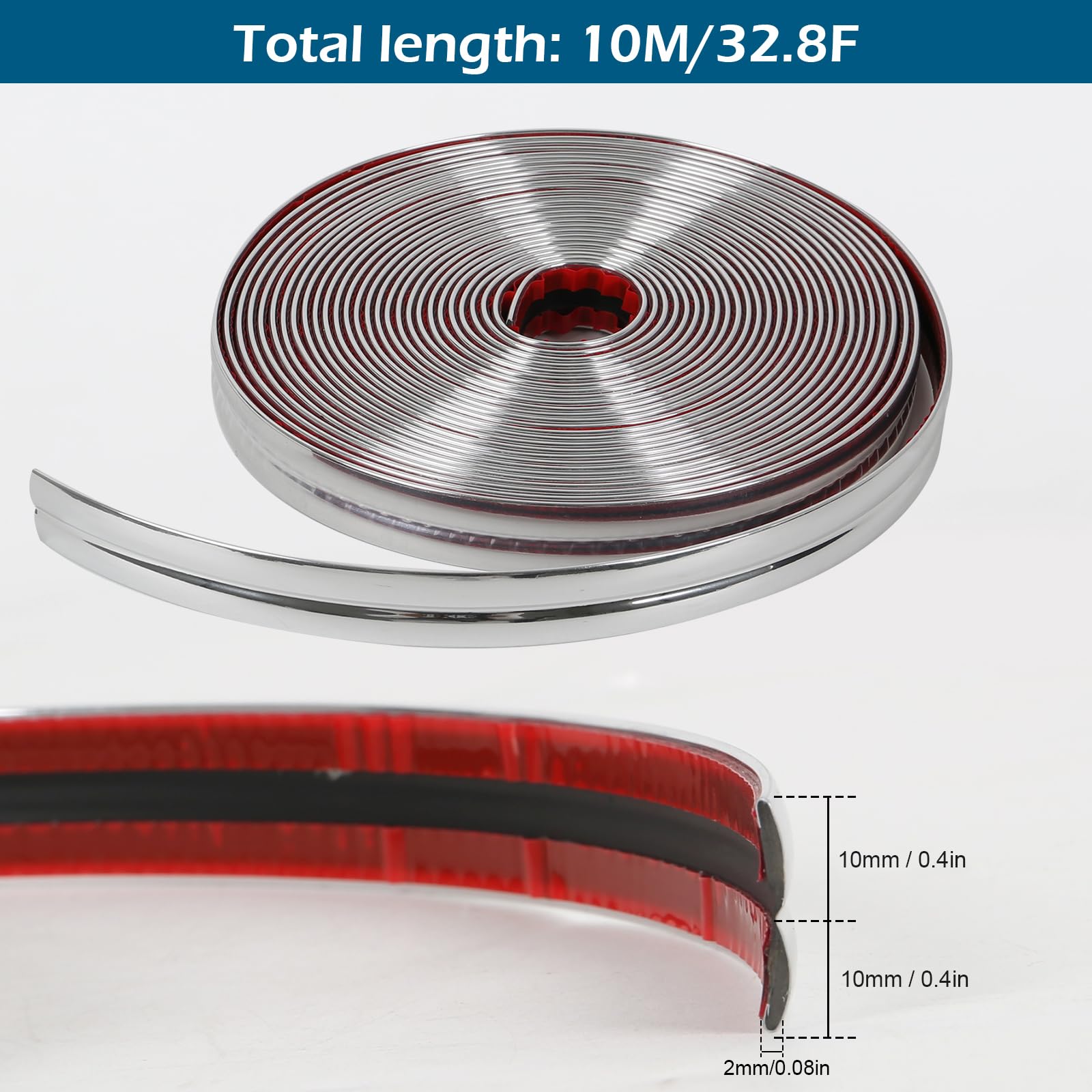 Snapklik.com : Peel And Stick Wall Trim Molding, 32.8FT Bendable ...