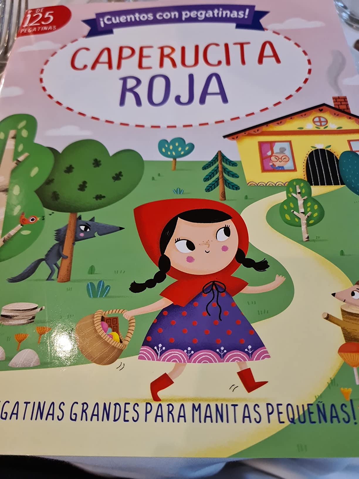 ¡Cuentos con pegatinas! Caperucita roja (Castellano - A PARTIR DE 3 ...