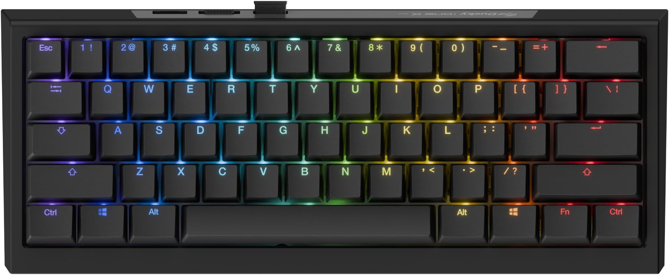 Ducky One X Mini Wireless Gaming Keyboard Black – 60% Keyboard ...