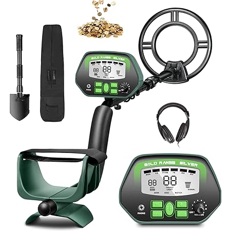 Amazon.com : SAKOBS Professional Metal Detectors for Adults: Waterproof ...