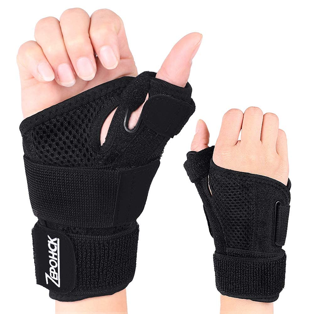 Amazon.com: ZEPOHCK Thumb & Wrist Splint Tenosynovitis Stabilizer Brace ...