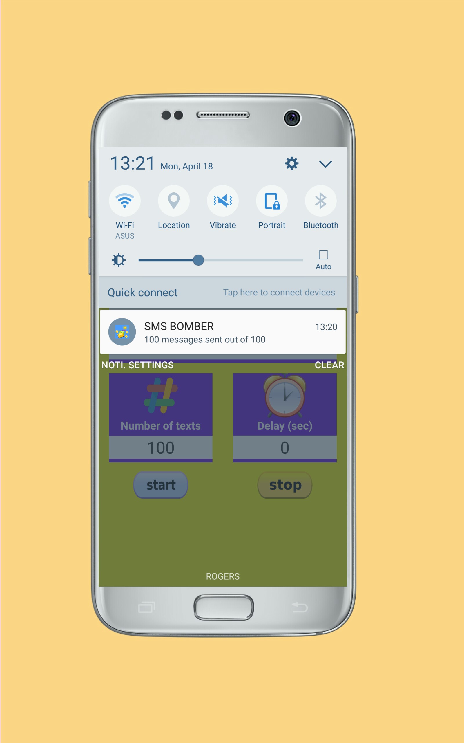 SMS Bomber - App on Amazon Appstore
