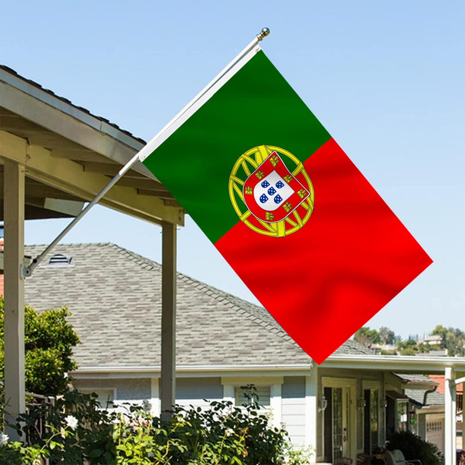 Snapklik.com : Portuguese Portugal Flag 3x5 Double Sided Outdoor Heavy ...