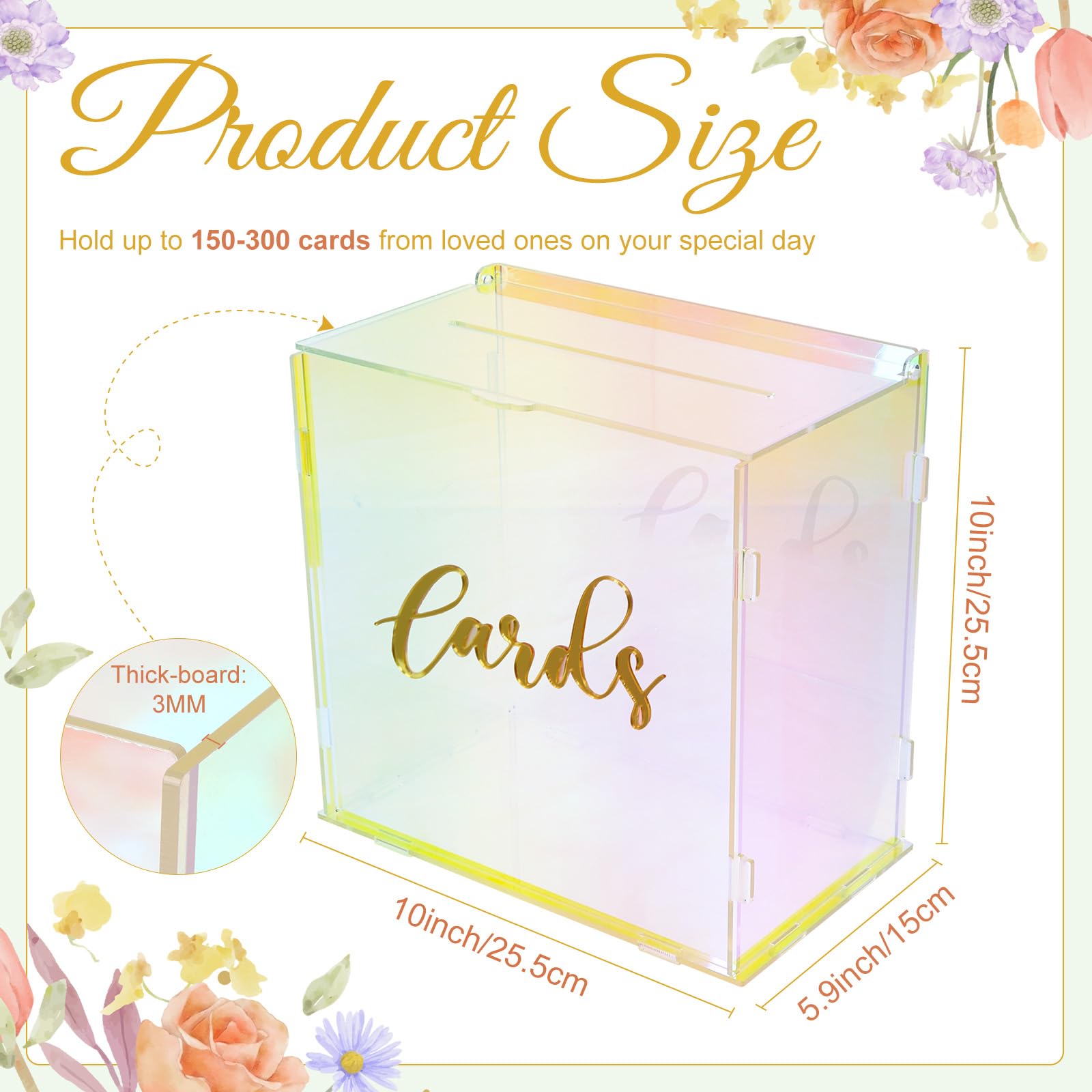 Unique Wedding Card Boxes For Receptions Wedding Card Box Gold Clear