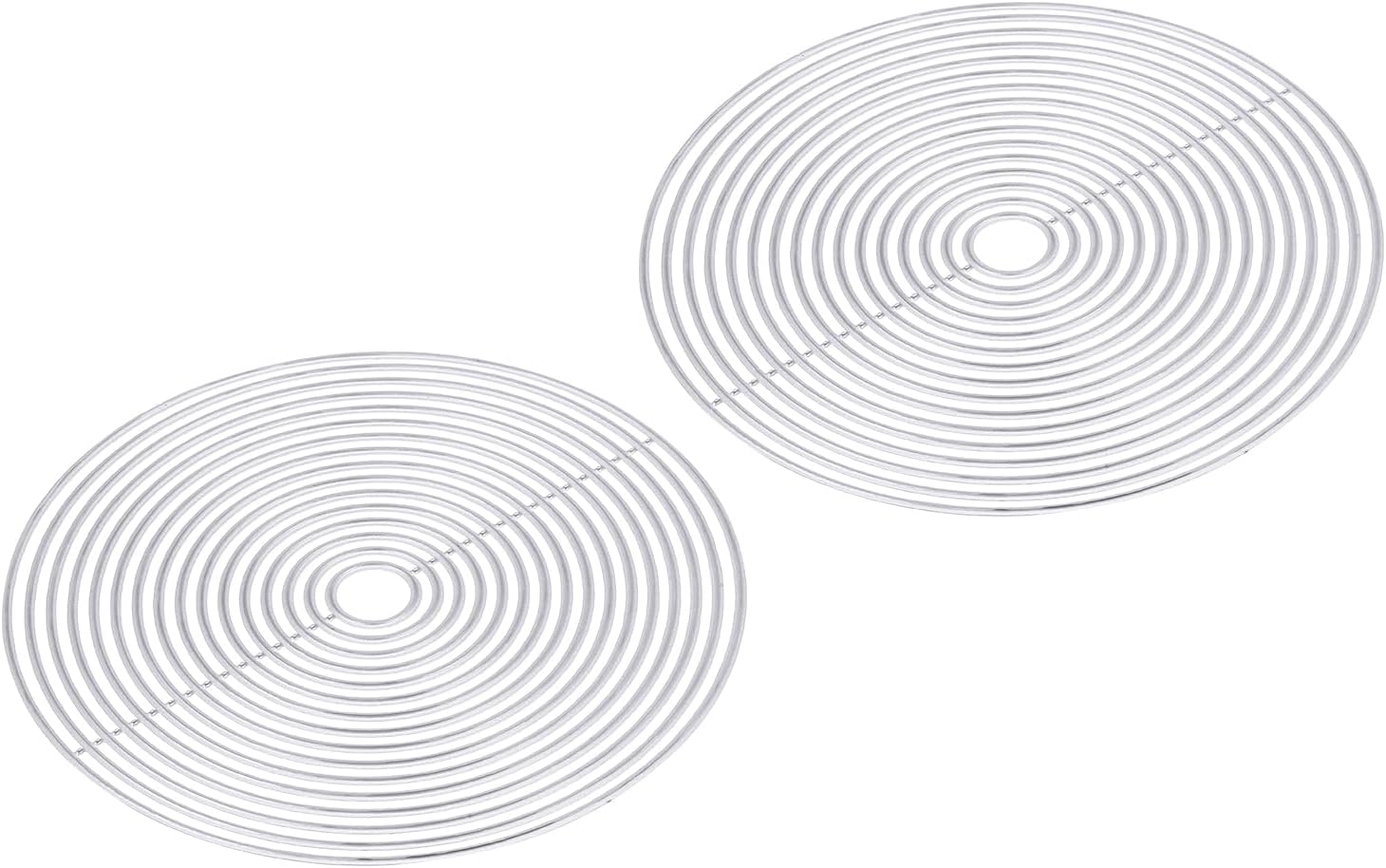 Amazon.com: 1 Pack Round Metal Cutting Dies Circle Frame Background Die ...