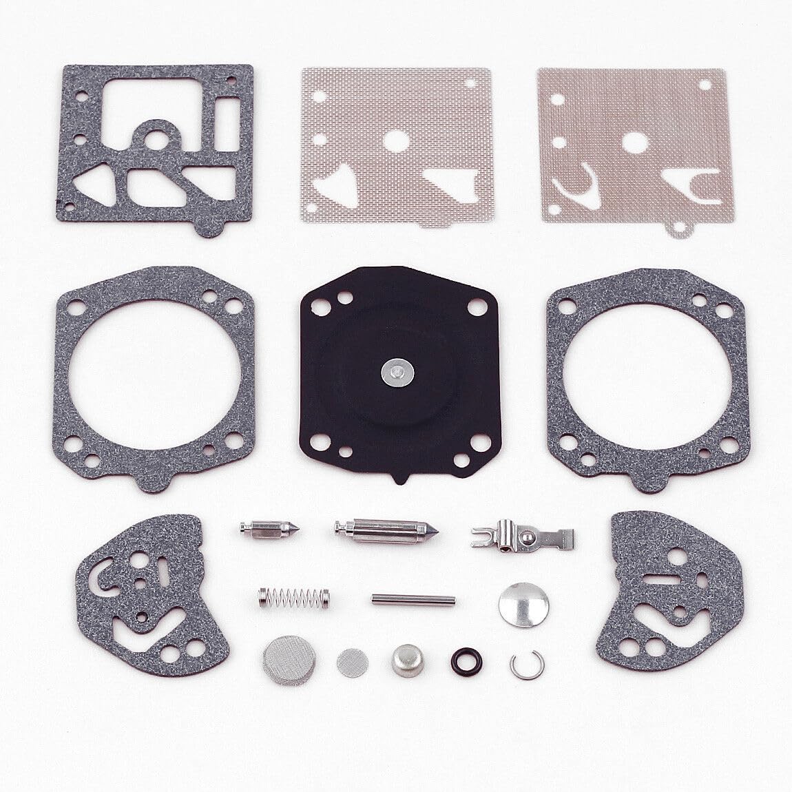 Amazon.com: KINGDOM HARVEST for Carburetor Rebuild Repair Kit Fit Husqvarna 257 250R Chainsaw ...