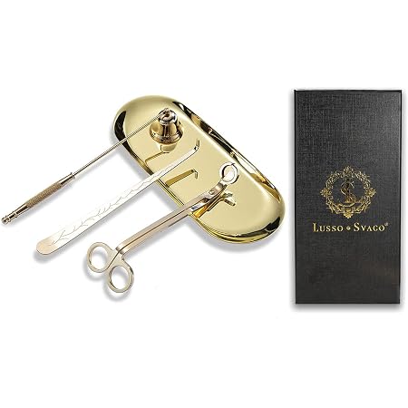 Amazon.com: calary Candle Wick Trimmer, Candle Snuffer and Wick Dipper ...