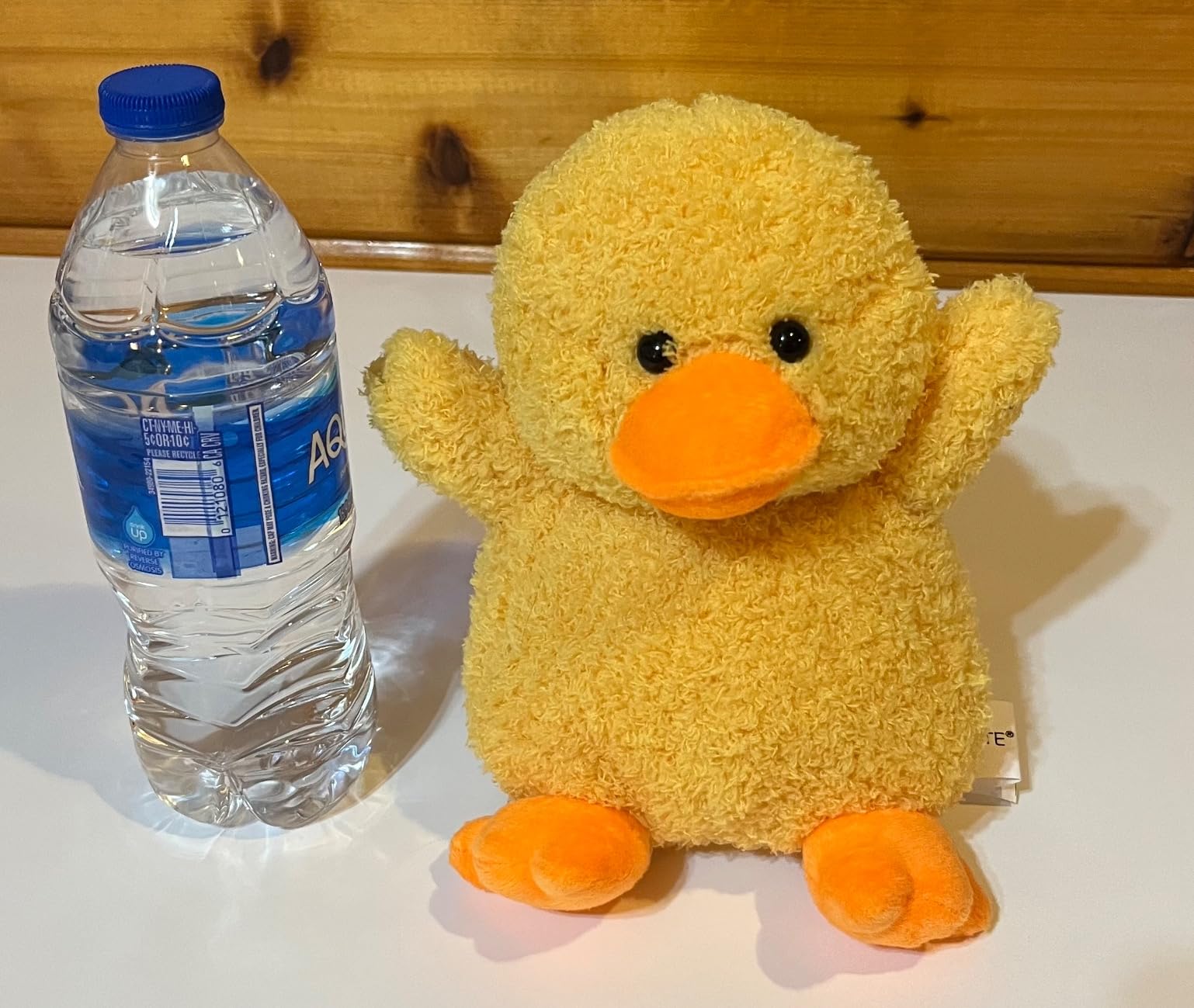 Amazon.com: Doindute Yellow Plush Duck Stuffed Animal Toy, Soft Cuddly ...