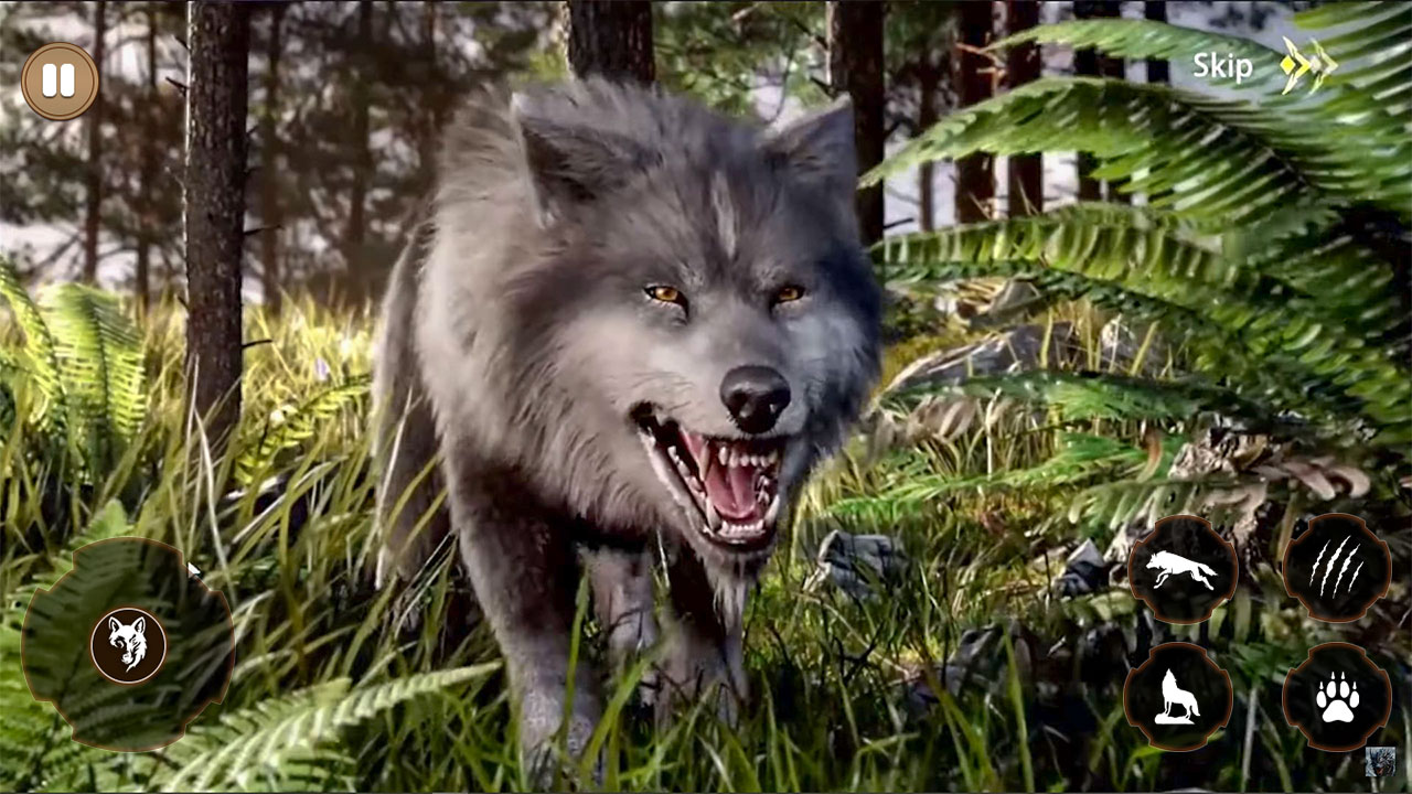 Wildcraft Animal Sim Games 3D: Wild Wolf Animal Shooting Games 3D - App ...