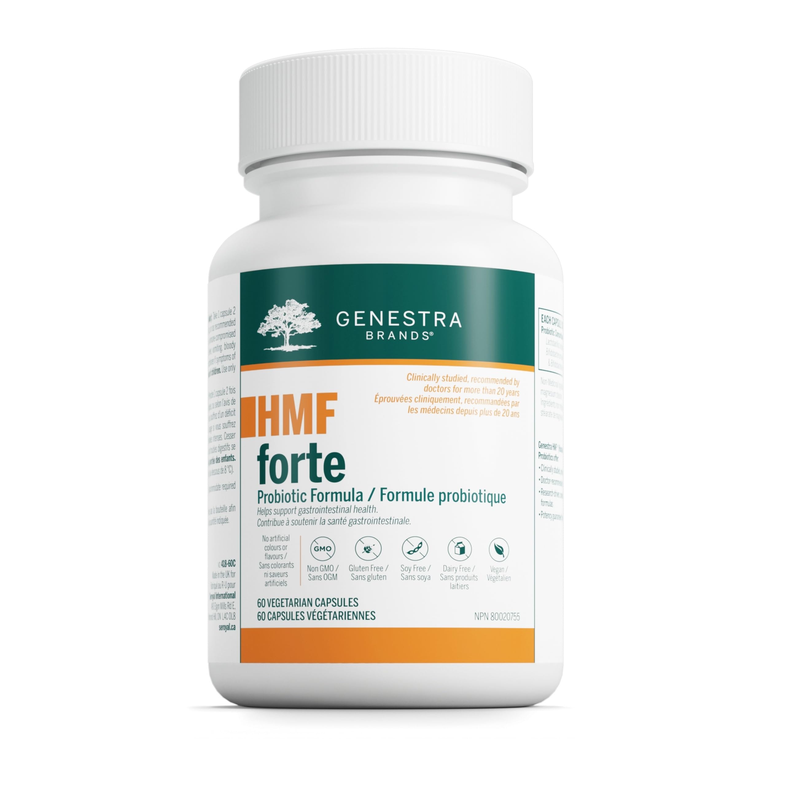 Genestra Brands HMF Forte - Intestinal Health Supplement - Probiotic ...