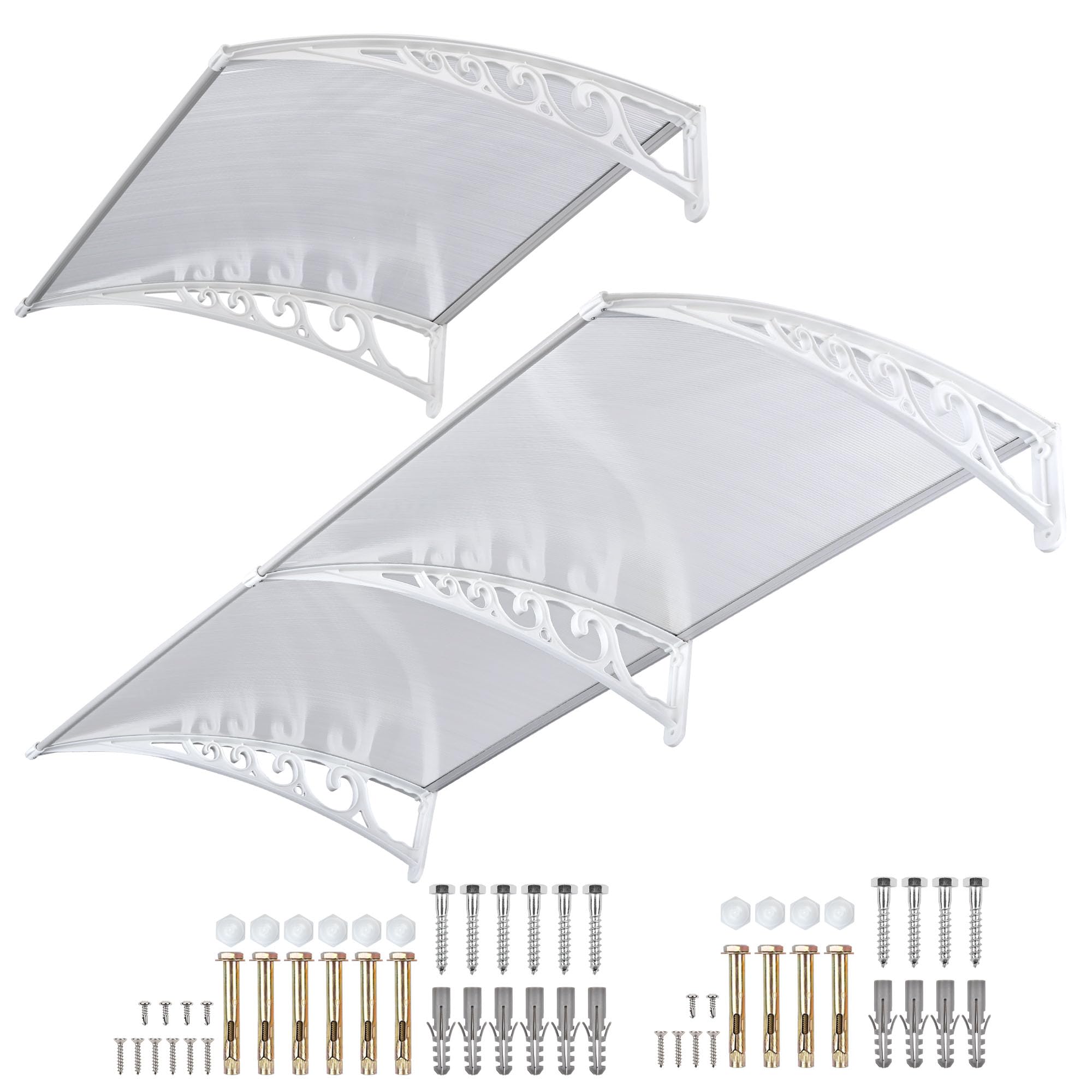 Snapklik.com : Door Window Awning Cover UV Rain Snow Protection PC ...