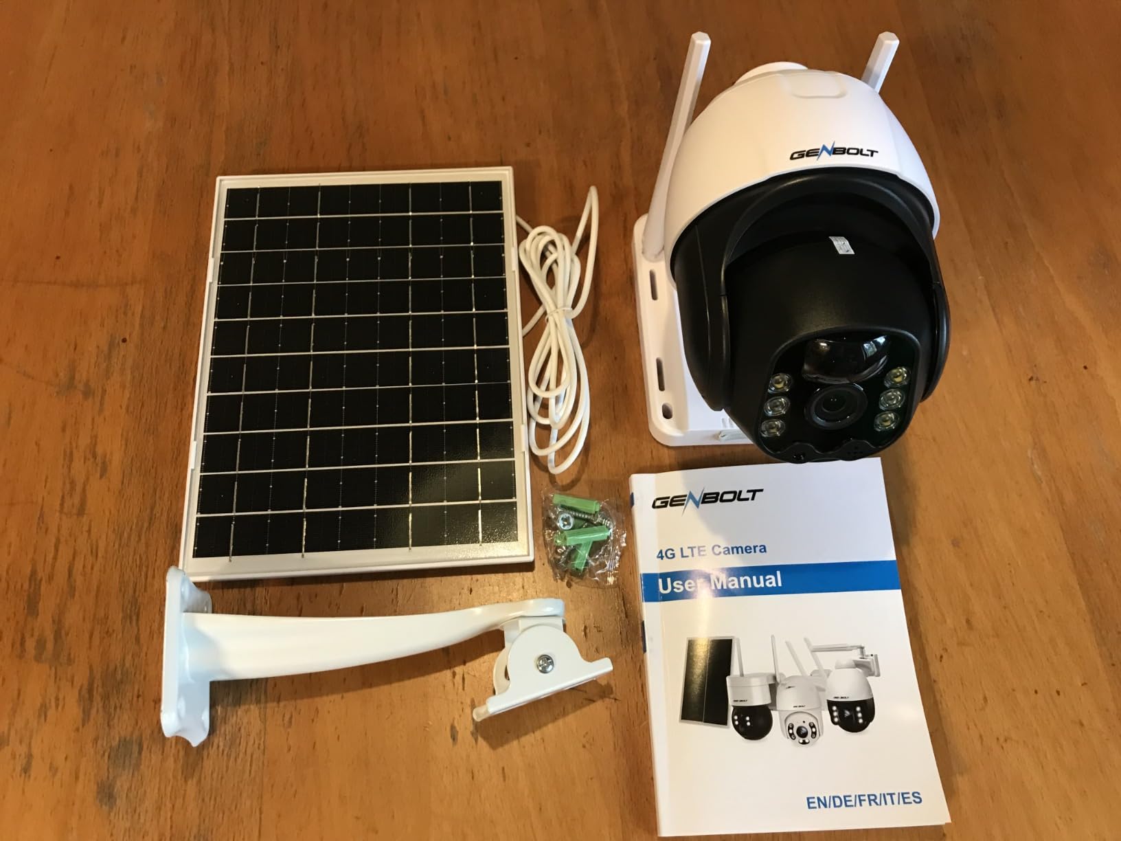 GENBOLT 3G/4G LTE Trådlös Övervakningskamera Utomhus med Batteri, PTZ ...