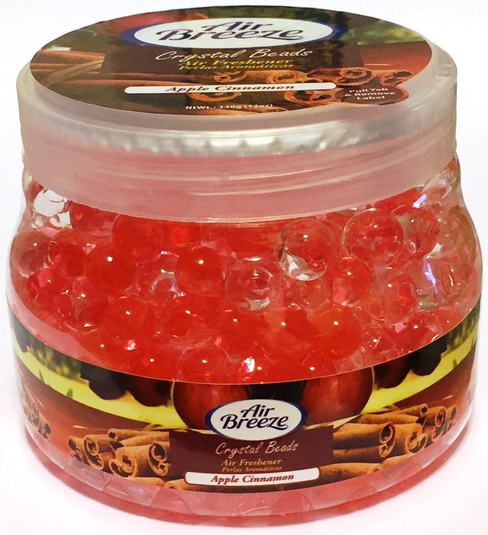 Amazon.com: Air Breeze Crystal Beads Air Freshener, Apple Cinnamon, 12 ...