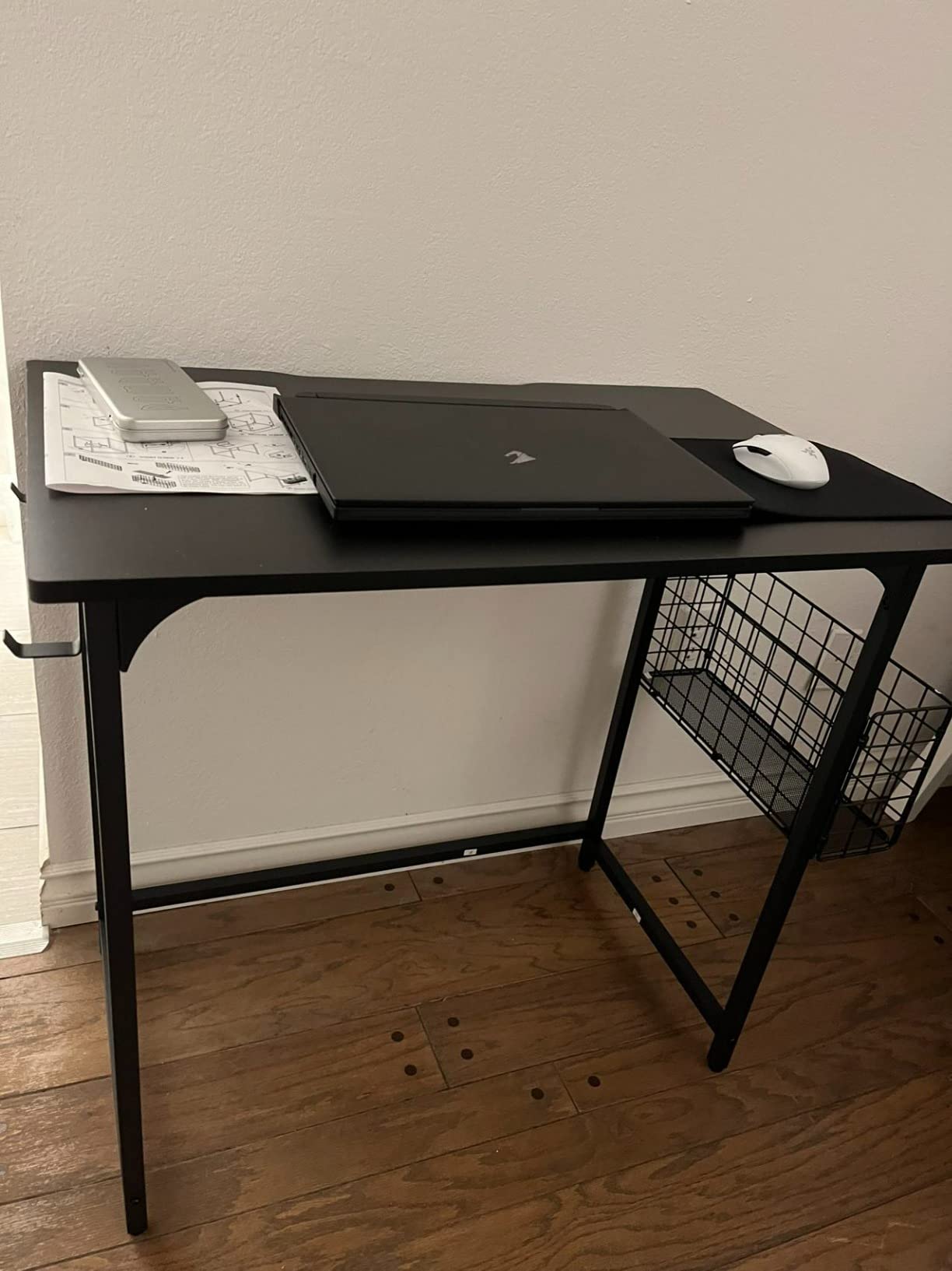 $13/mo - Finance Pamray 32'' Rounded Corner Home Office Desk with ...