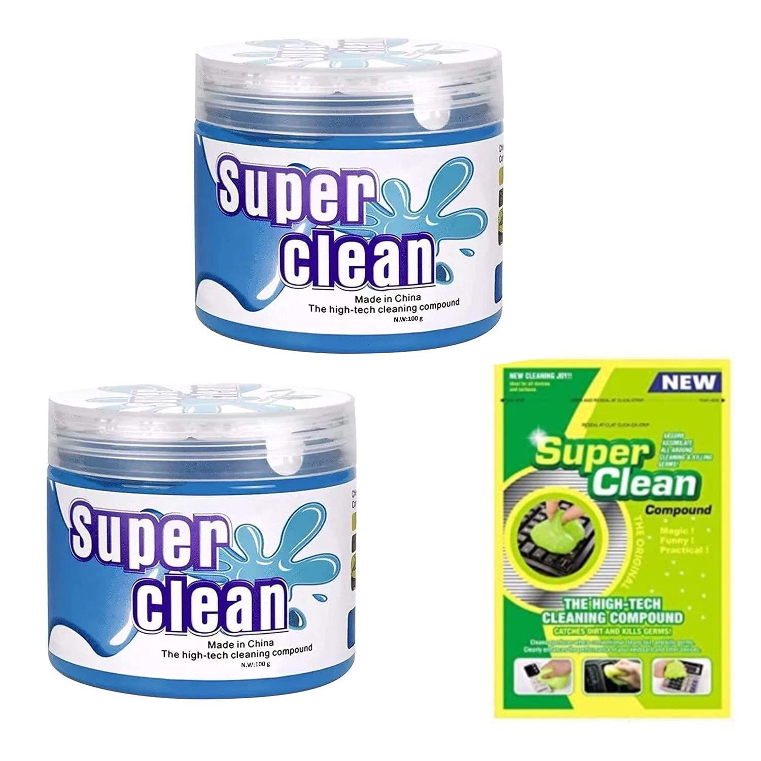 Super Clean Gel Cleaning | Gel for Car Interior Cleaning | Gel for ...