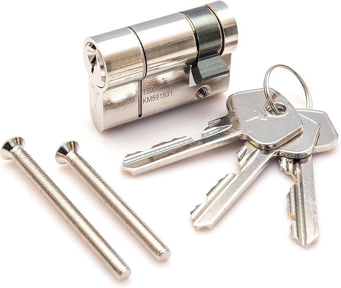 High Security - TSS Single (Half) Lock Euro Cylinders TS007 1 Star ...