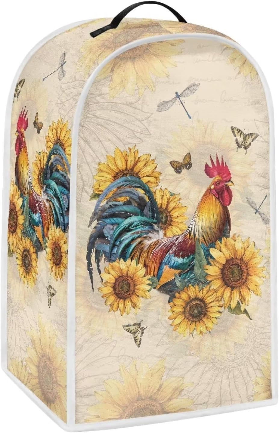 Amazon.com: Biyejit Sunflower Rooster Blender Dust Cover Appliance ...