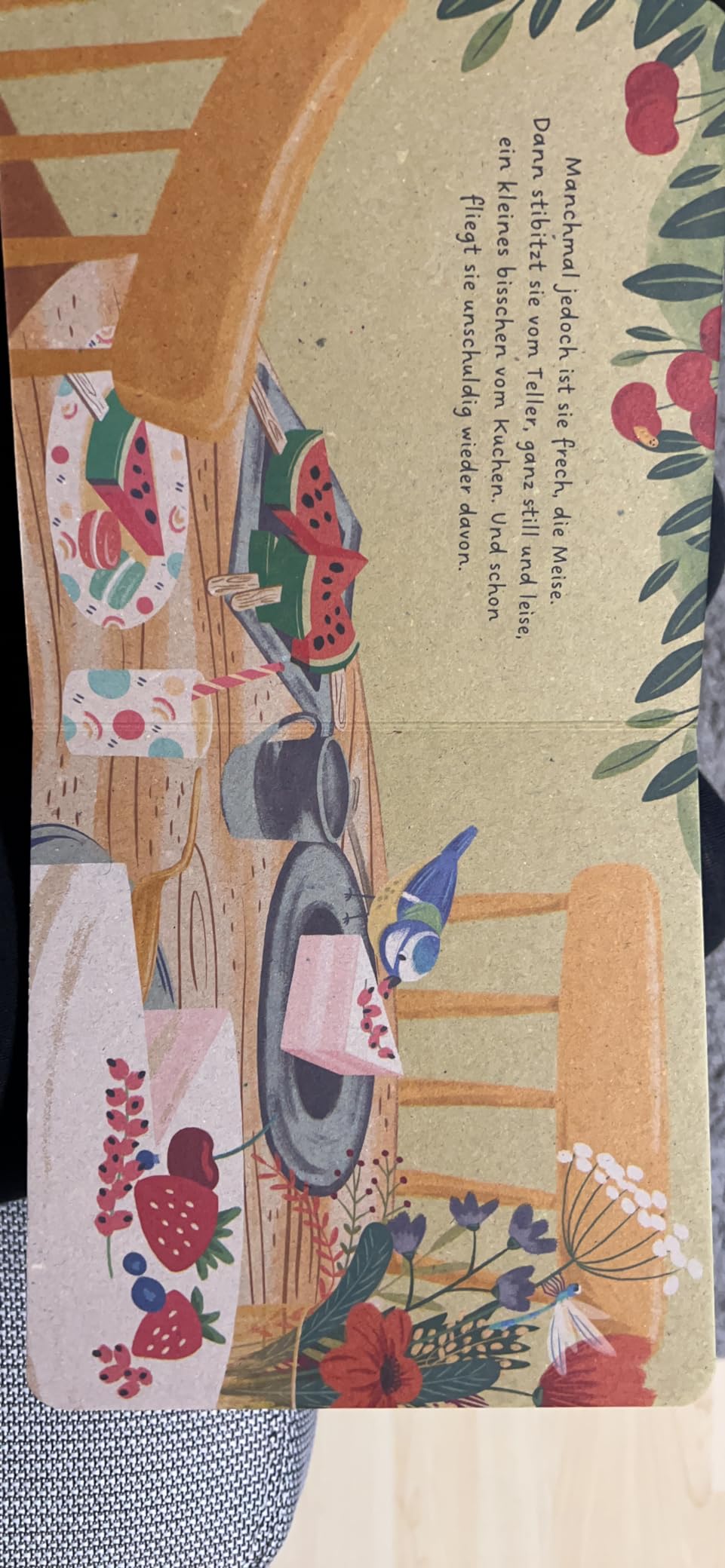 Meine Gartenfreunde. Die kleine Meise: Pappbilderbuch über heimische ...