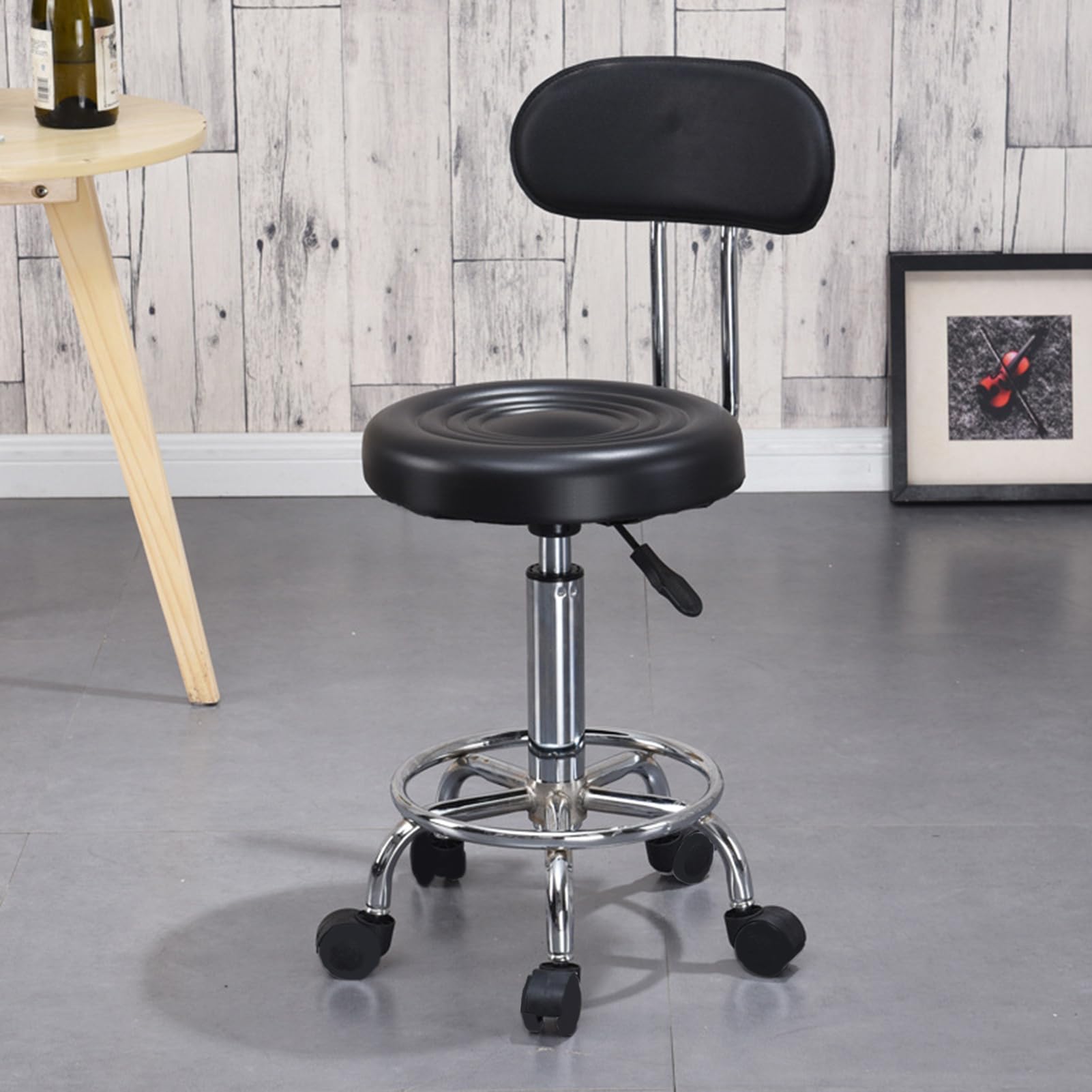 Amazon.com: Altsuceser Bar Stools 360 Degree Swivel Height Adjustable ...