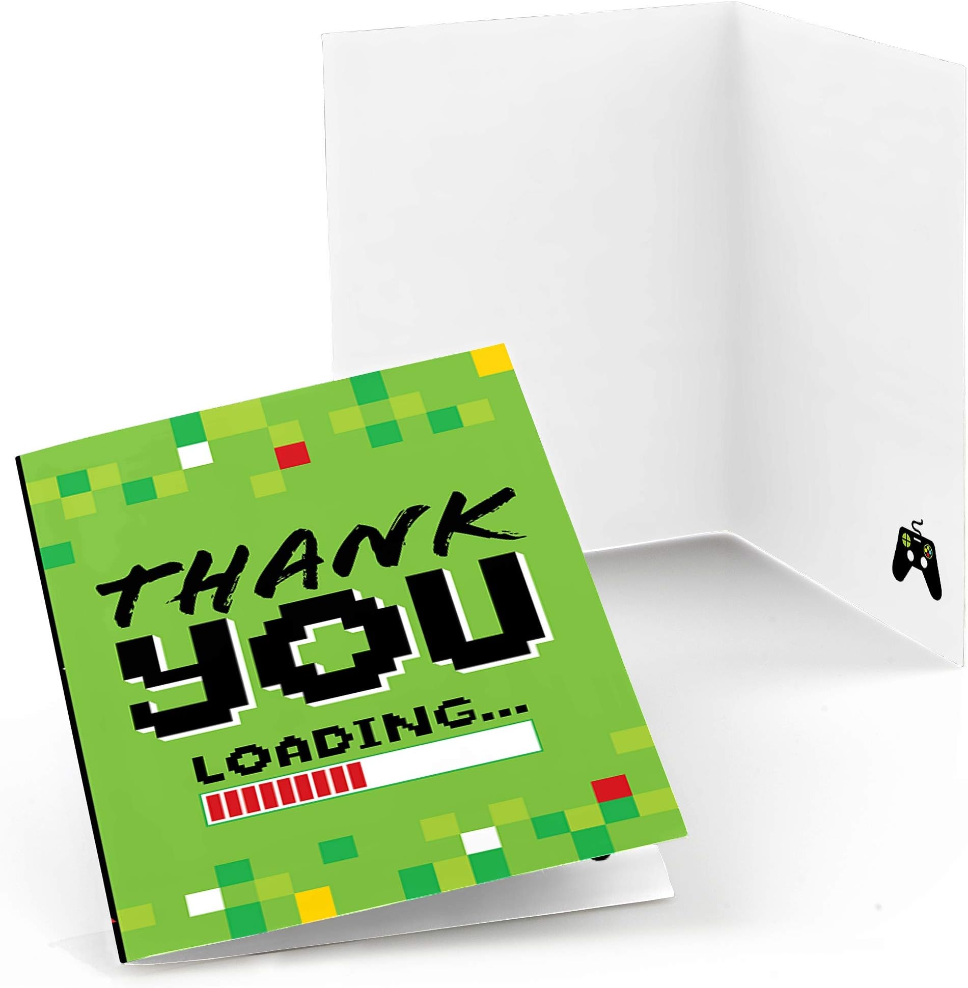Amazon.com : WERNNSAI Video Game Thank You Cards - 24 PCS Thank You ...