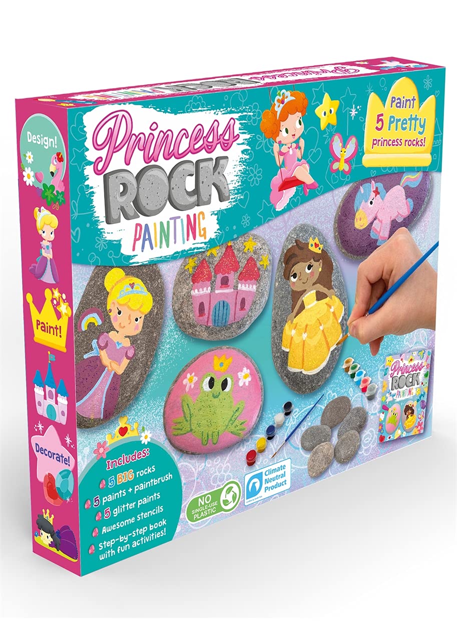 Princess Rock Painting (Children’s Arts and Crafts Activity Kit): Igloo ...